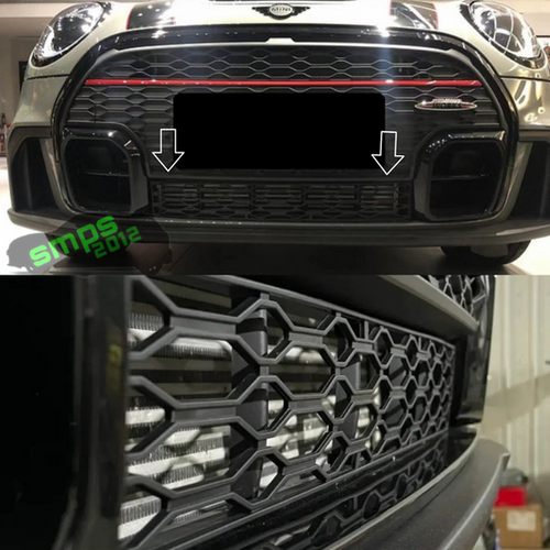 Mini LCI2 F55 F56 F57 JCW Lower Grille Stone Guard | JCW & Cooper S ...