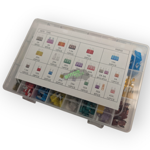 Car Fuses Kit - Mini Standard Micro Blade Automotive Replacement fuse ...