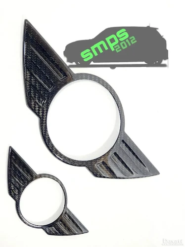 Genuine Carbon Fibre Badge Covers for MINI R53 R56 F56 – Front and Rear ...