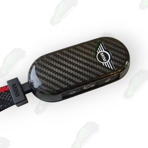 Genuine Carbon Fibre Key Fob Cover for MINI F65 F66 F67 J01 J05 U25 ...