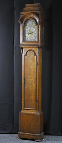 Belgian oak longcase clock, 18th century (L16) | jimwuerstlin