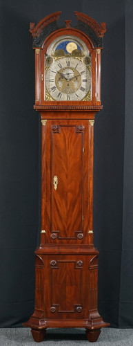A large Dutch musical longcase clock, 19th century (W15) | jimwuerstlin