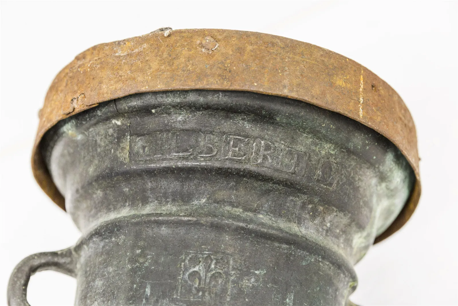 Large English bronze mortar, early 17th century (W23) | jimwuerstlin