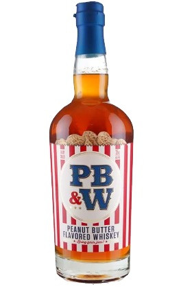 PB&W Peanut Butter Flavored Whiskey - 750ml | Crafted Selections