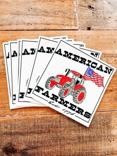 American Farmers 1776 Sticker | Range Ranch
