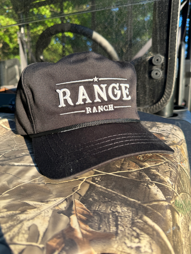 Black Twill Range Ranch Hat | Range Ranch