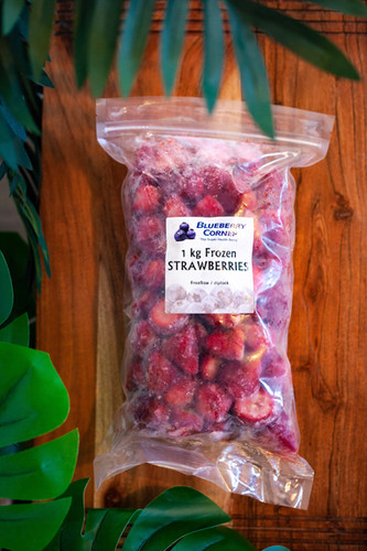 Frozen Strawberries (1KG) | Blueberry Corner