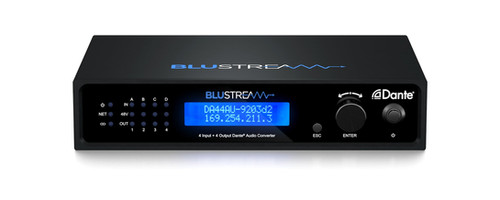 Blustream DA44AU | 4x4 Dante® Digital Audio Converter | Nanpeng Technology