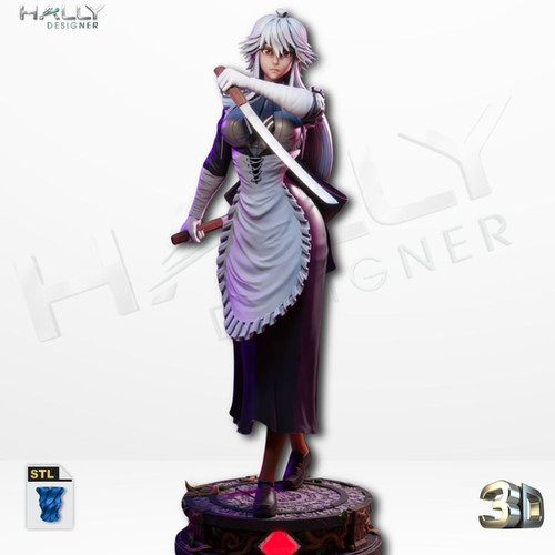 Arquivo 3D STL - Reanette Elfelt The Ossan Newbie Adventurer | Hally