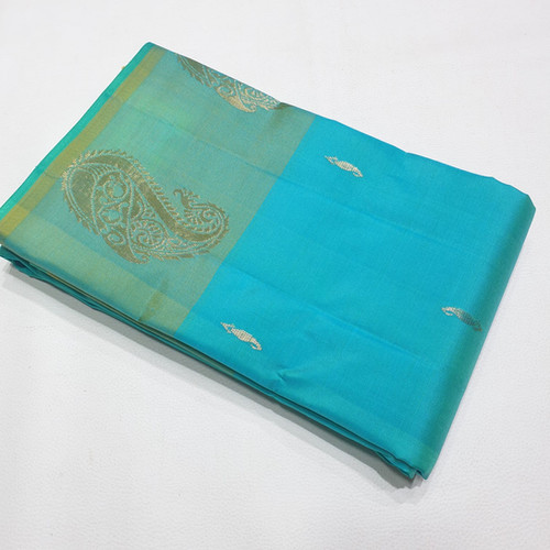 Ramar Coloured With Mango Design Traditional Silk Sarees | Komathi Silks