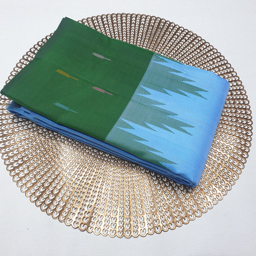 Ramar Coloured With Dark Green Border Traditional Silk Sarees | Komathi ...