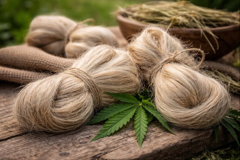 Sustainable Hemp Fiber in Almora | Hemp Crafts & Clothing Kasar Devi