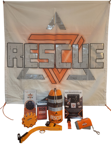 Delux Kit: Rescue Reflective Signal and Alert Kit | Rescuesignalingkit