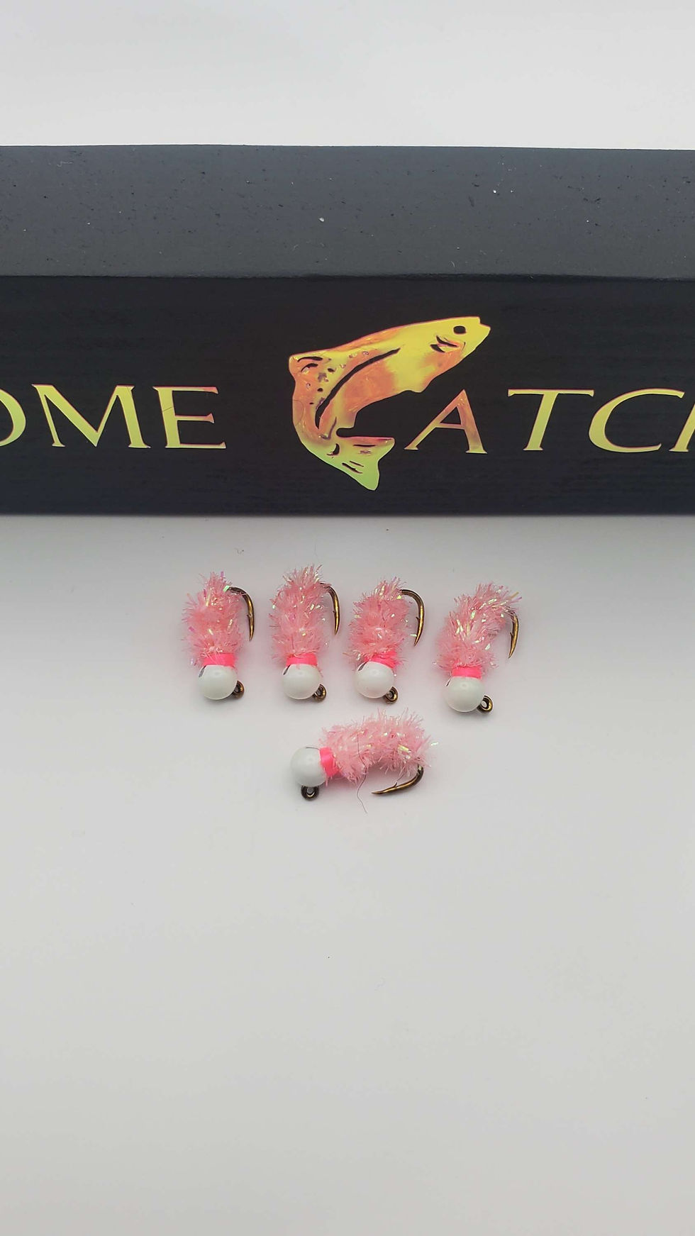 Tungsten Fuzz Bombs (Pink/Glow size 10) | Chrome Catchers