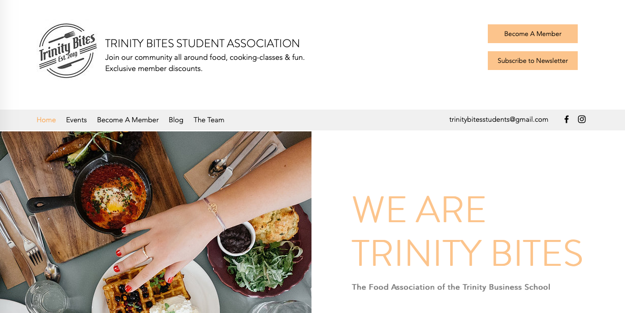 Food & Events | Trinity Bites Student Association