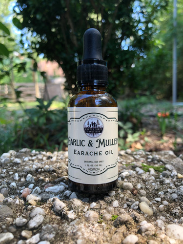GARLIC & MULLEIN EARACHE OIL 30ml | RootedPinesHomestead