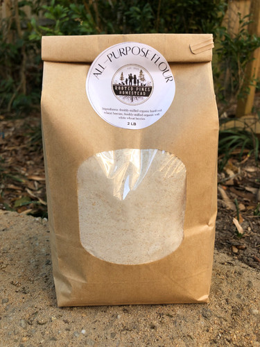 FRESH MILLED FLOUR 2lbs | RootedPinesHomestead