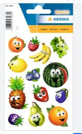 'Magic Fruits Moving Eyes' Stickers | de rock
