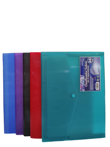 A4+ envelope folder with 3 assorted dividers | de rock