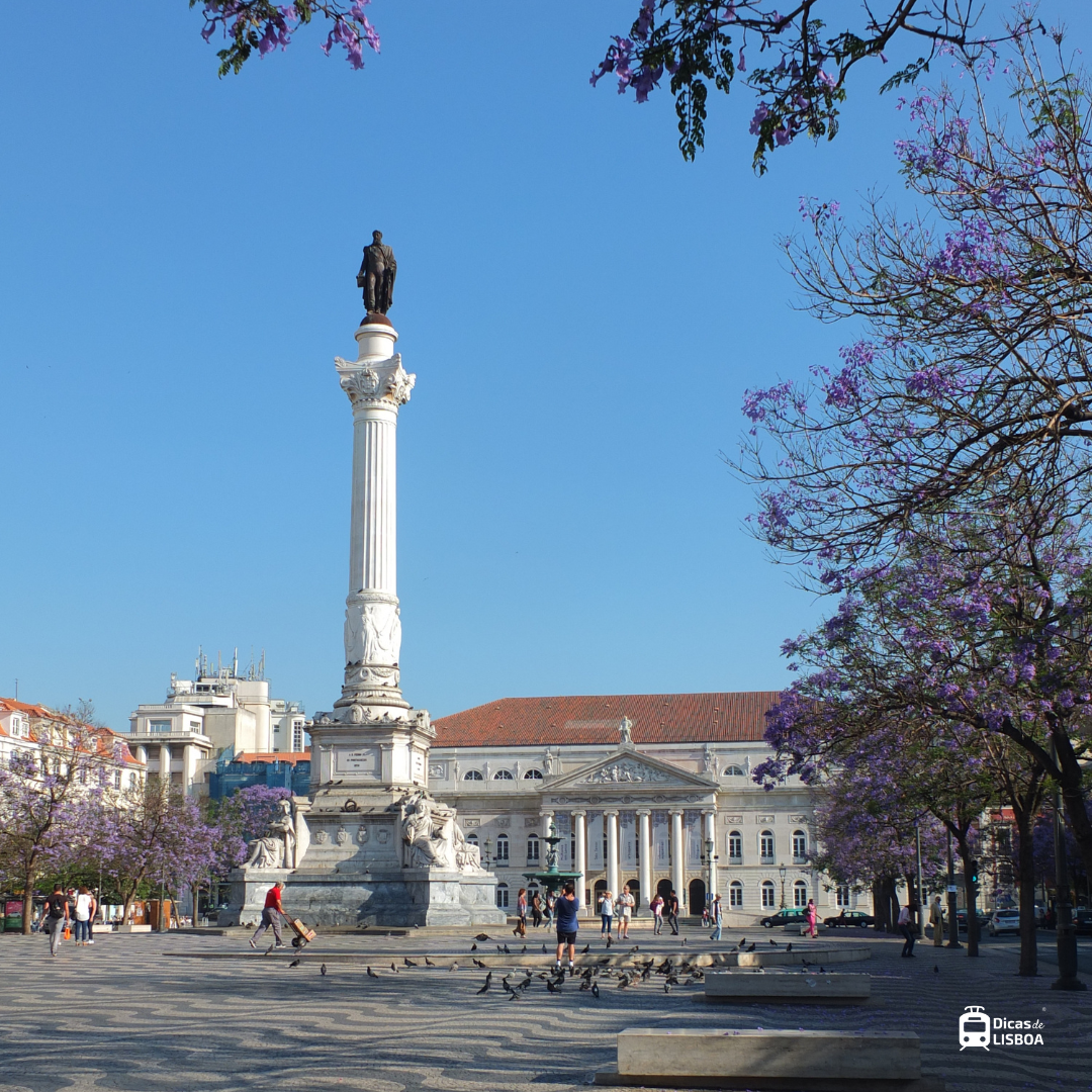 Explorando a História e a Magia da Praça do Rossio