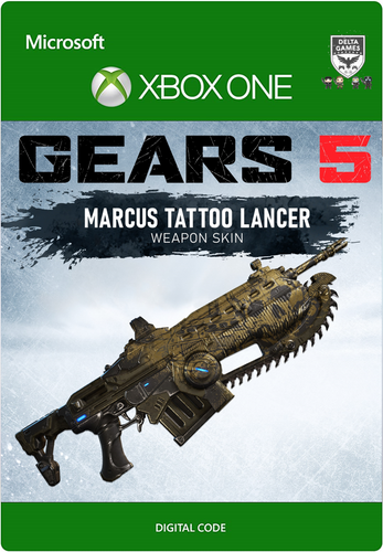 GEARS 5 SKIN EXCLUSIVA LANCER MARCUS TATTO | DELTA GAMES