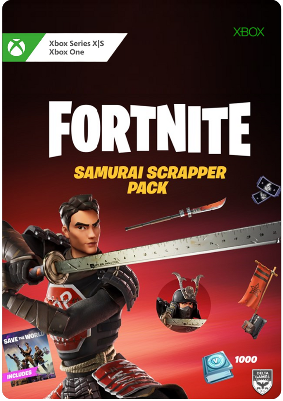 Fortnite Samurai Scrapper Pack Skin Xbox | DELTA GAMES