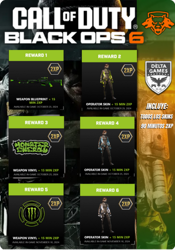Call of Duty: Black Ops 6 - Exclusive Monster Energy | DELTA GAMES