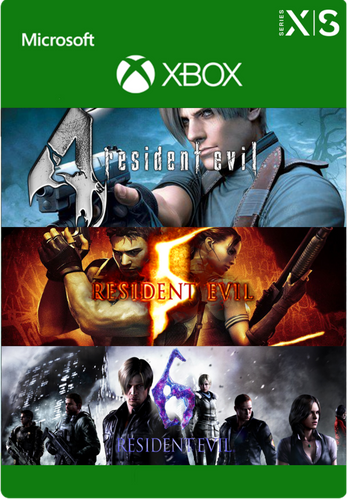 RESIDENT EVIL PACK TRILOGIA (4,5,6) ESTANDAR XBOX ONE Y SERIES X/S ...