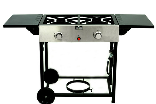 Double Burner Fryer Cart | Steel Horse Outdoor