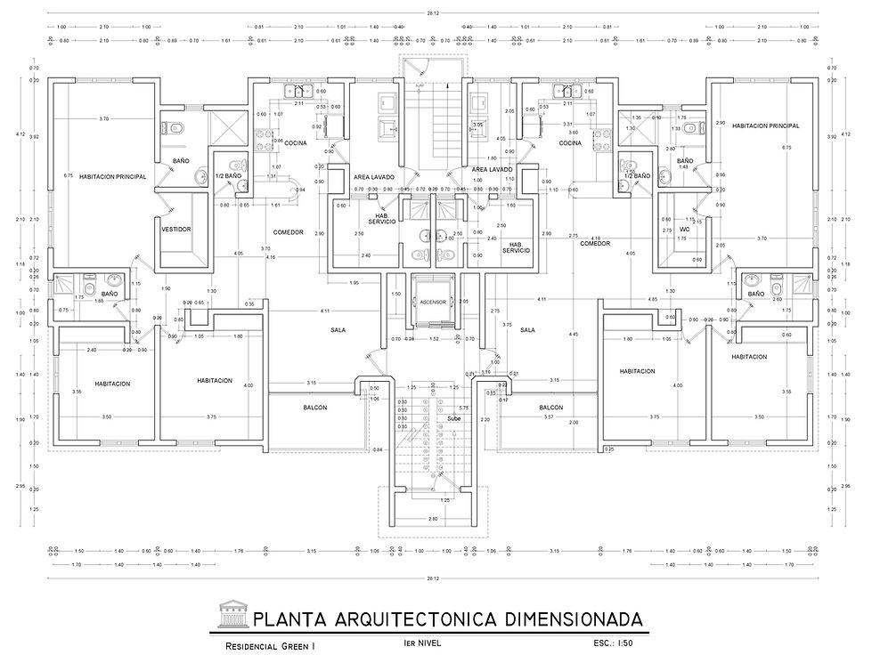 Plantas Dimensionadas | serconinggreen