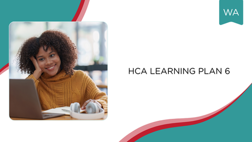 HCA Learning Plan 6 | Virtual Skills Labs | Cornerstone