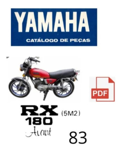 Catálogo De Peças Yamaha Rx180 Avant 83 | Meusite