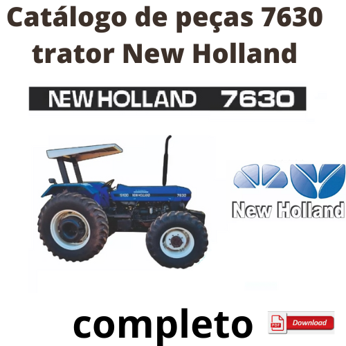Catálogo de peças 7630 trator New Holland | Meusite