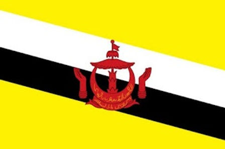 The Flag and Coat of Arms of Brunei Darussalam and their Meaning