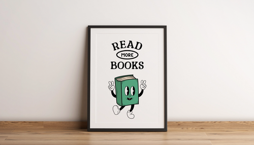 Read More Books Artwork Print | Charlton Island