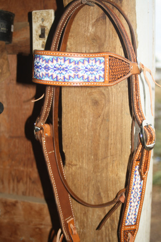 Beaded Headstall Pattern #2 | J Bar S Beadwork