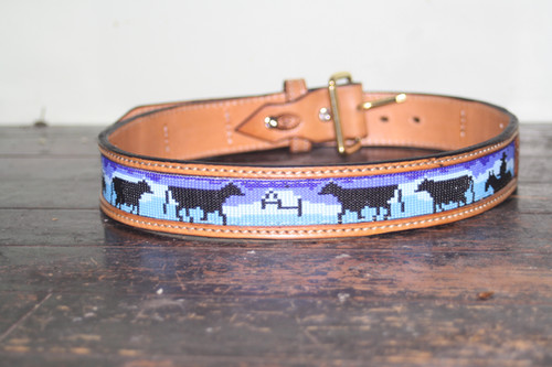 Beaded Belt Pattern #17 | J Bar S Beadwork