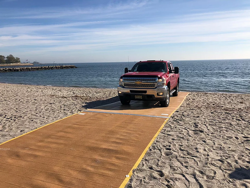 Beach Ramp - Vehicle Trackway - Easy Beach Access
