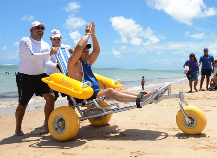 Floating Wheelchairs Now Available at Corpus Christi Beaches