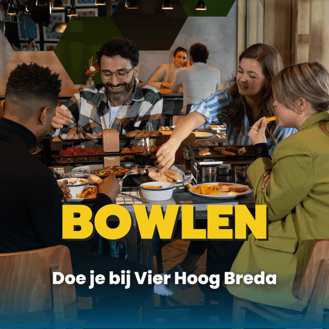 Vier Hoog Breda | Bowling | Lasergame | Escaperooms | Tafelgrillen