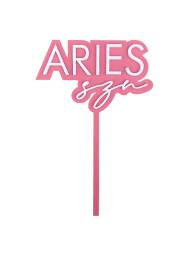 ARIES CAKE TOPPER | signandco