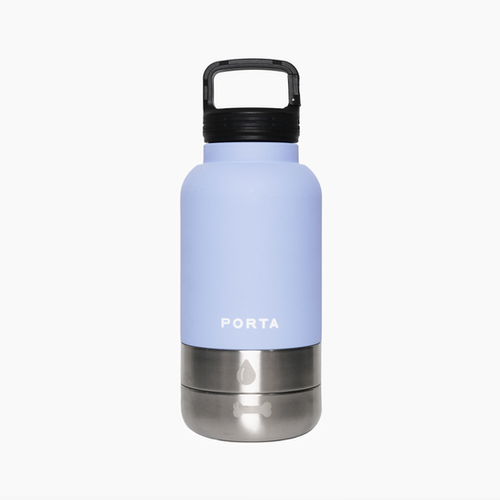 Porta 3-in-1 Water Bottle | Cornflower Blue | Bobba's Backyard
