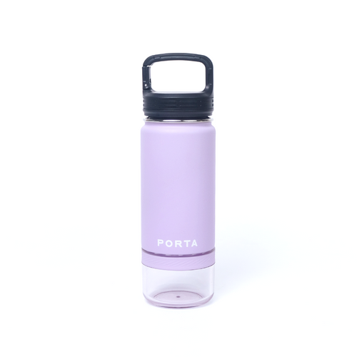 Porta Mini 2-in-1 Water Bottle | Lavender | Bobba's Backyard