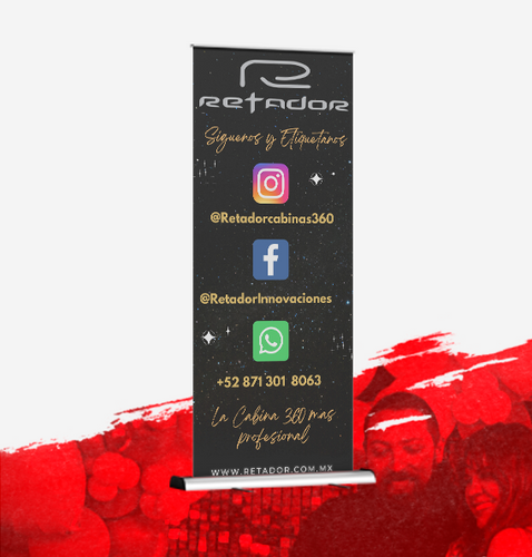 Pendon Retractil | Retador