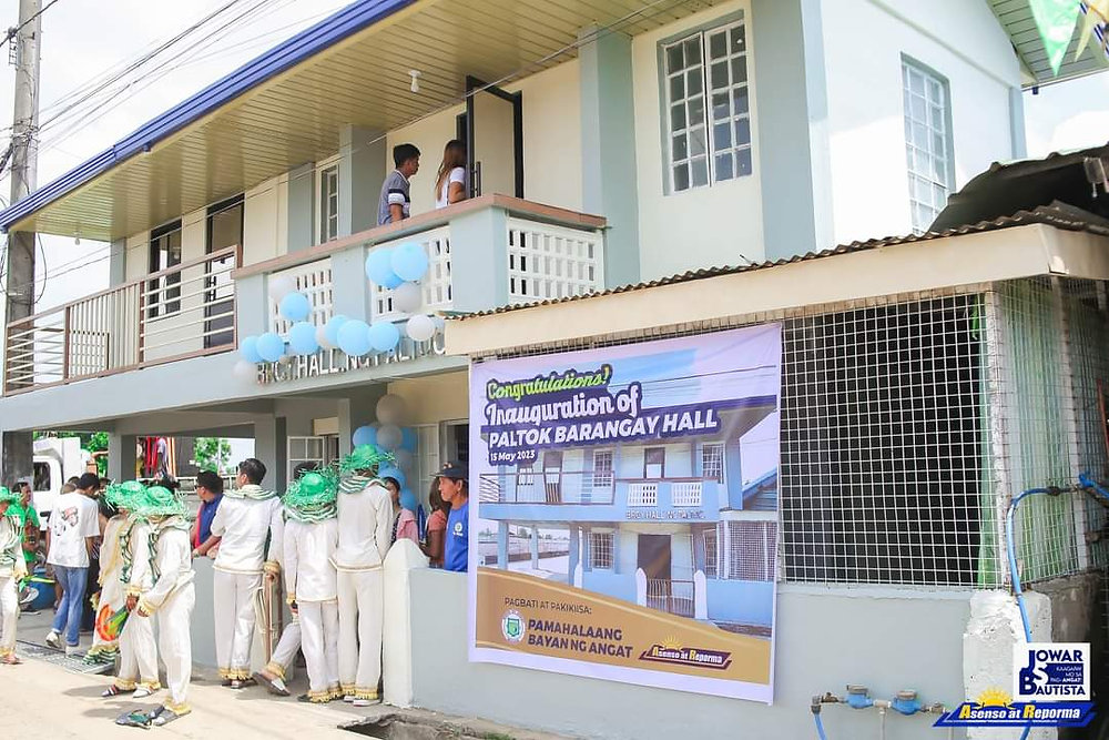 Bagong Barangay Hall para sa mas Mahusay na Serbisyo sa Paltok
