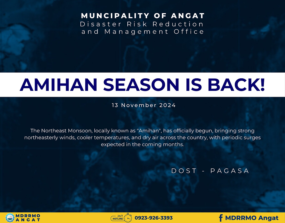 Amihan Season is Back!