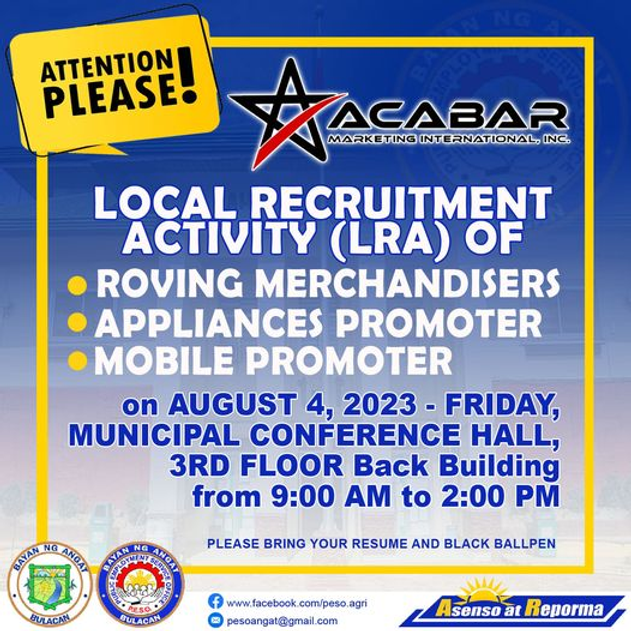 Local Recruitment Activity