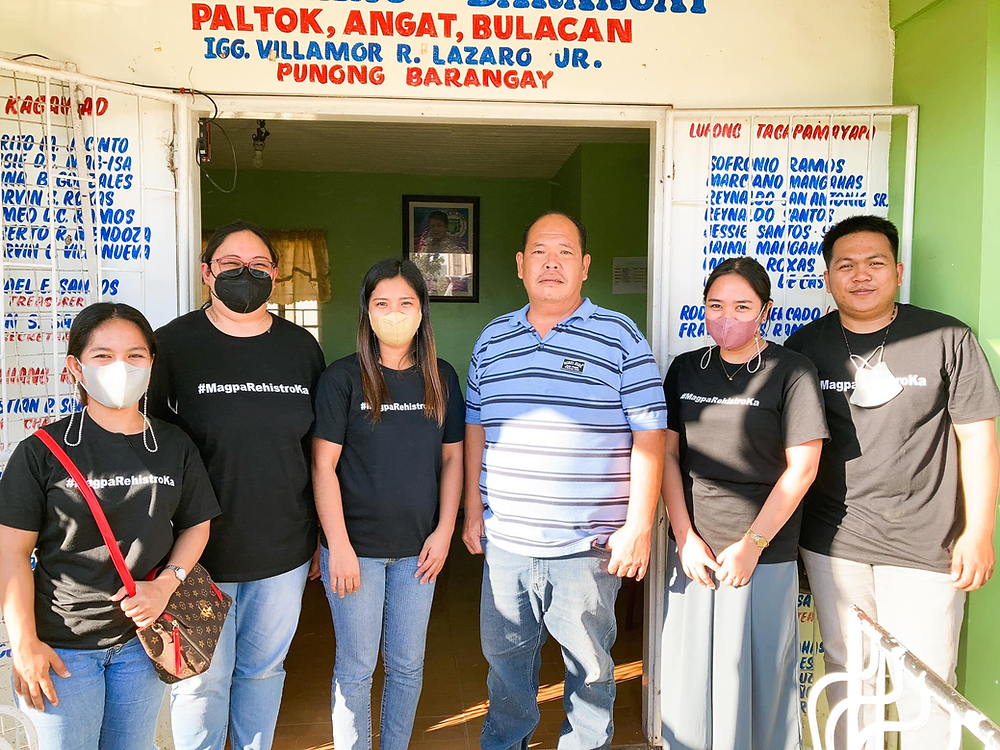 Satellite Registration at Brgy. Paltok