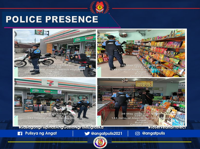 BULACAN PPO - ANGAT MPS: (TMRU) POLICE PRESENCE