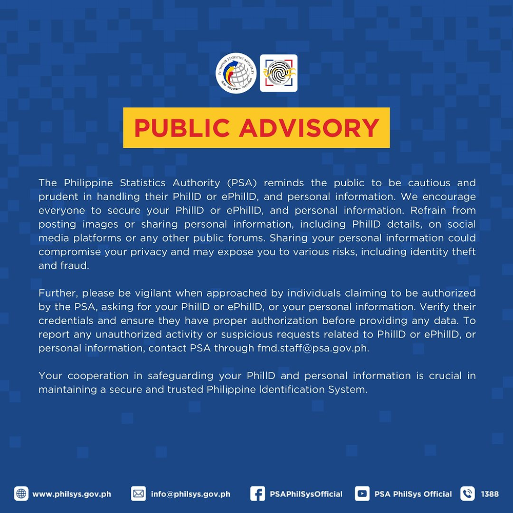 Public Advisory